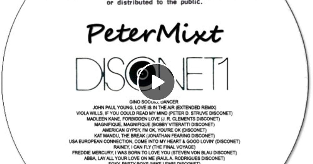 Discnet1 - first of 3 show sets of mixes from the Disconet subscription ...