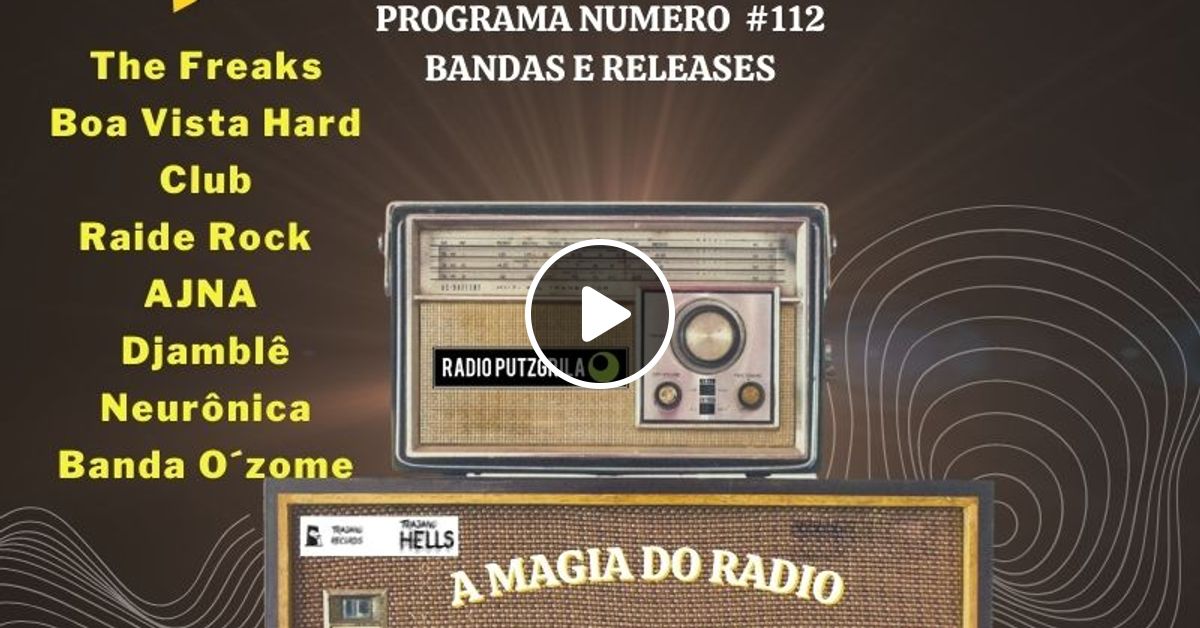 Projeto Piloto-#112 - Bandas e Releases by Rádio Putzgrila | Mixcloud