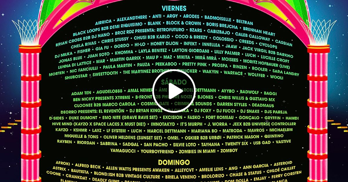 Dom Dolla - Full Set Live @ EDC Mexico City 23 Feb 2025 by ...