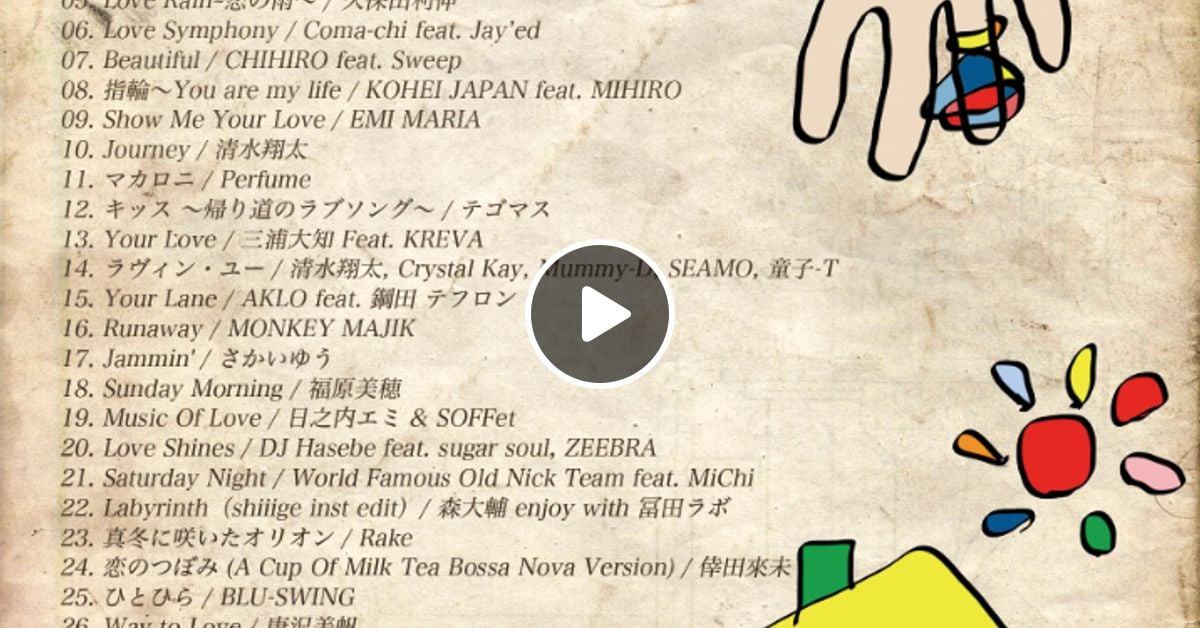 LOVE JAPANESE POP & R&B MIX SELECTED BY CHII-SUKA-PON by ShigE | Mixcloud