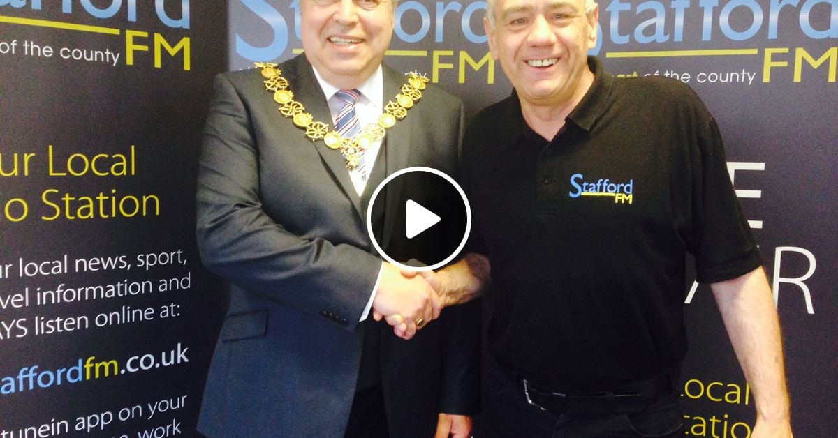 The Mayor of Stafford Borough 2014, Cllr. Ray Sutherland talks with Ray ...