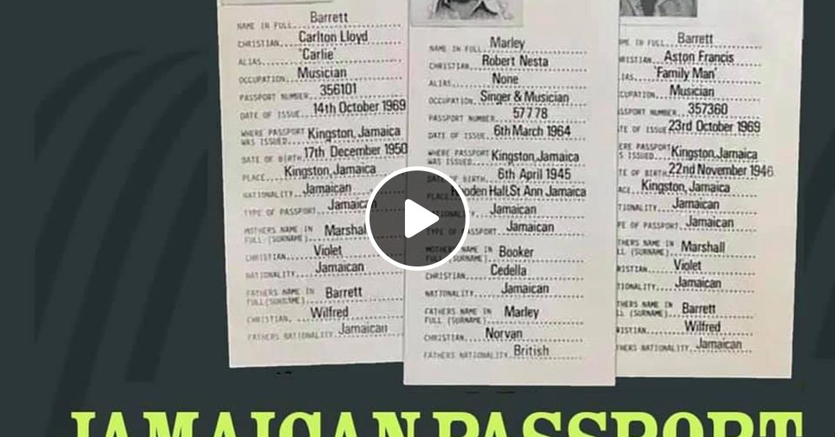 Jamaican Passport, October 2021 (Episode One). by David Asher | Mixcloud