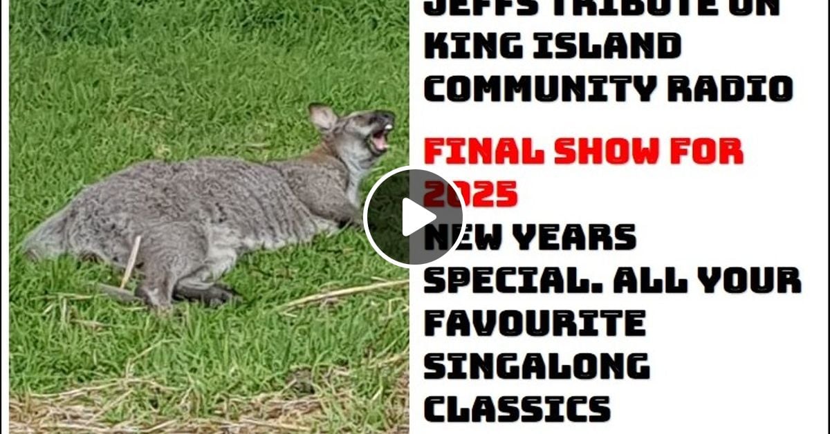 Jeffs Tribute Show 2025 New Years Eve Party by King Island Radio 100.5 ...