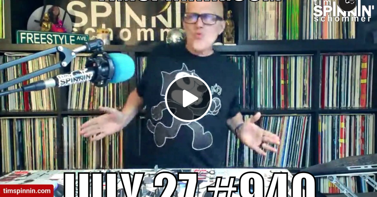 JULY 27 #940 A TIM SPINNIN' SCHOMMER FREESTYLE MIX! by Tim Spinnin' Schommer | Mixcloud