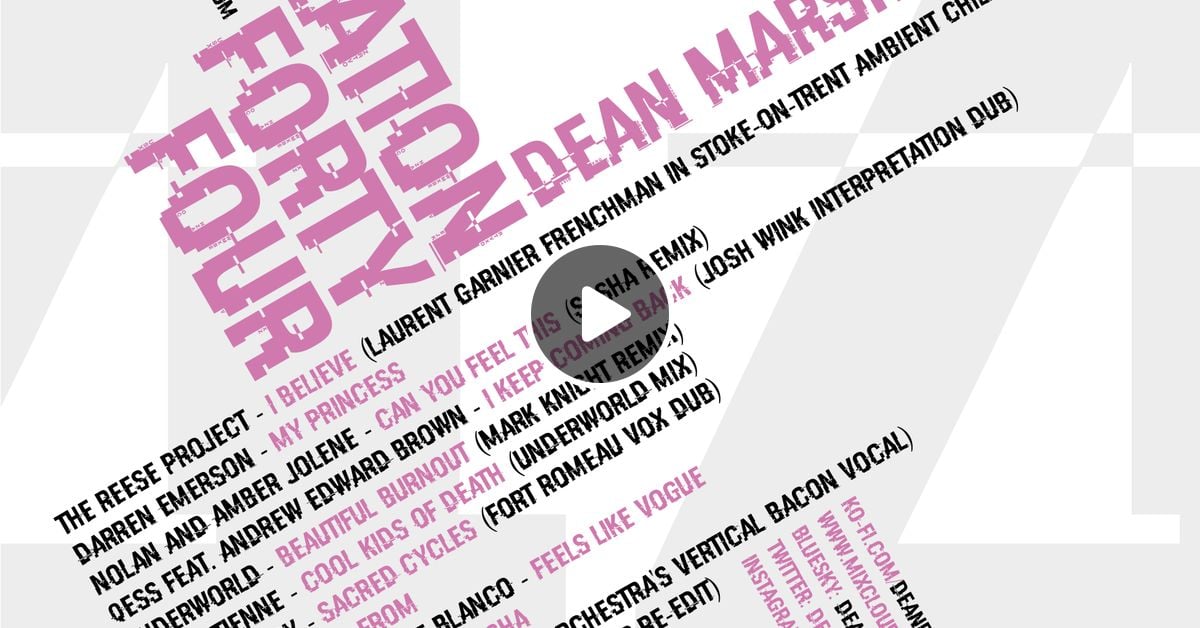 Dean Marsh - Isolation Forty Four - June 2025 by Dean MarshTM | Mixcloud