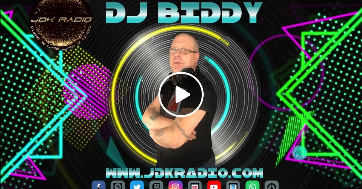 DJ BIDDY LIVE ON JDK RADIO 18 / 12 / 2021 by WAYNE BATES , DJ BIDDY ...