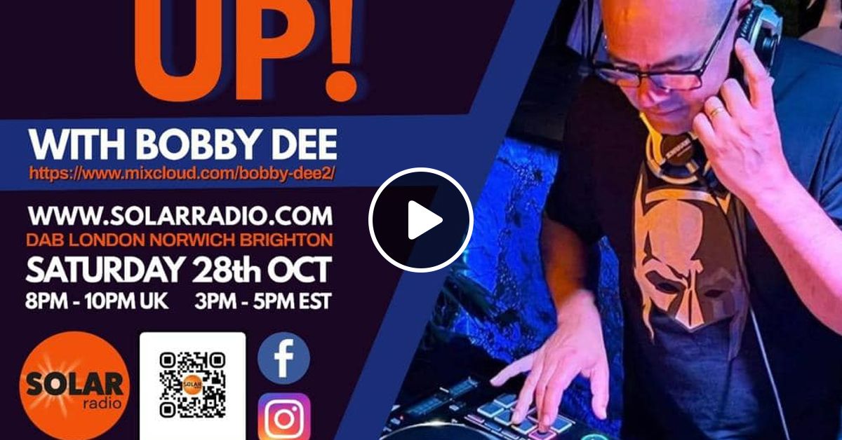 “Get On Up” with Bobby Dee tonight Saturday 28th Oct 2023 on Solar ...