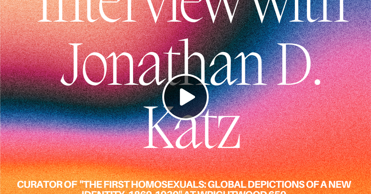 Lumpen Special • 01-07-23 • Interview • Jonathan David Katz by lumpenradio | Mixcloud