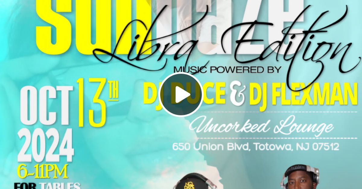 RNB SUNDAZE (RECORDED LIVE @ UNCORKED IN NJ) by DJ FLEXMAN | Mixcloud