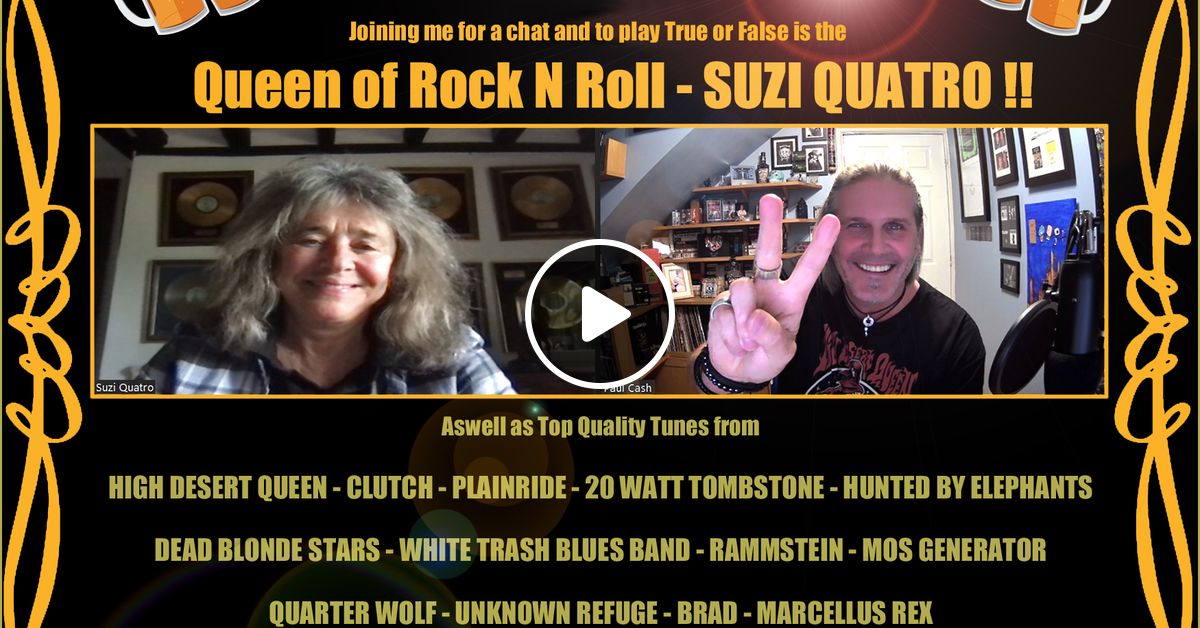 THE 200th PURE ROCK FURY with Paul Cash - Show 200 featuring Suzi ...