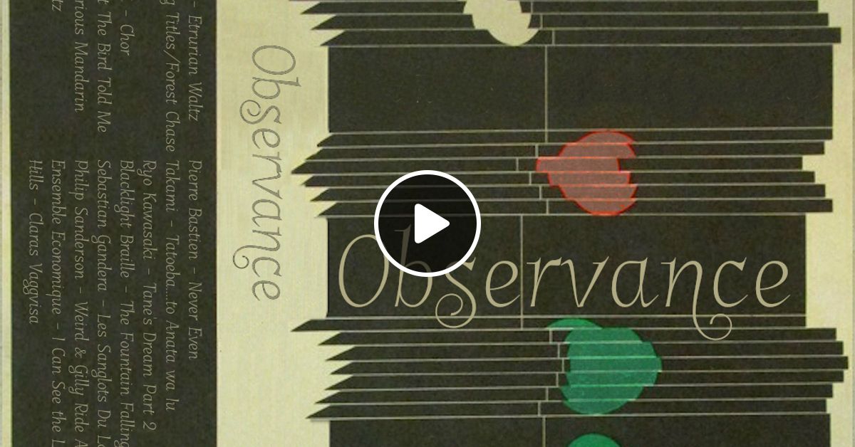 OBSERVANCE C60 by Moahaha by dream_weapons | Mixcloud