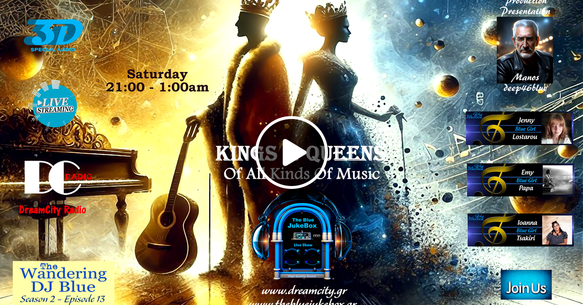 "The Blue JukeBox" Live Show - January 3, 2026 (Kings & Queens) by The ...