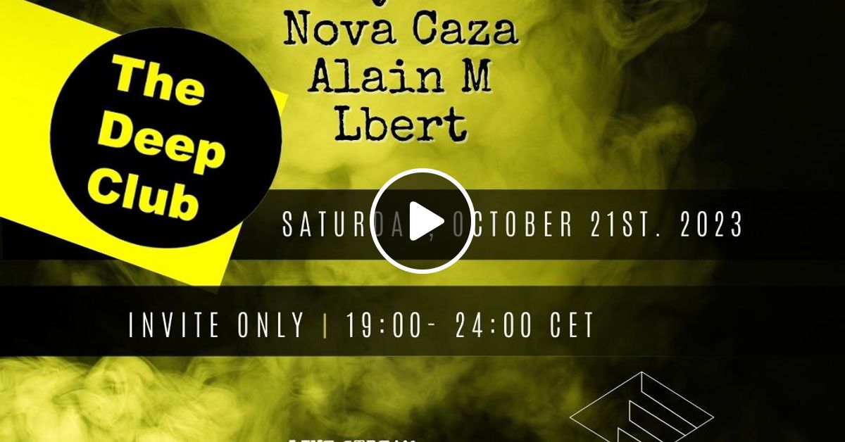 Lbert - Amsterdam Dance Event 2023 - The Deep Club @ The Bas[s]ment {Deep Tech} by Lbert | Mixcloud