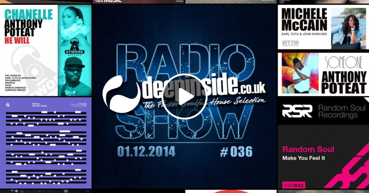 DEEPINSIDE RADIO SHOW 036 (Anthony Poteat Artist of the week) by ...