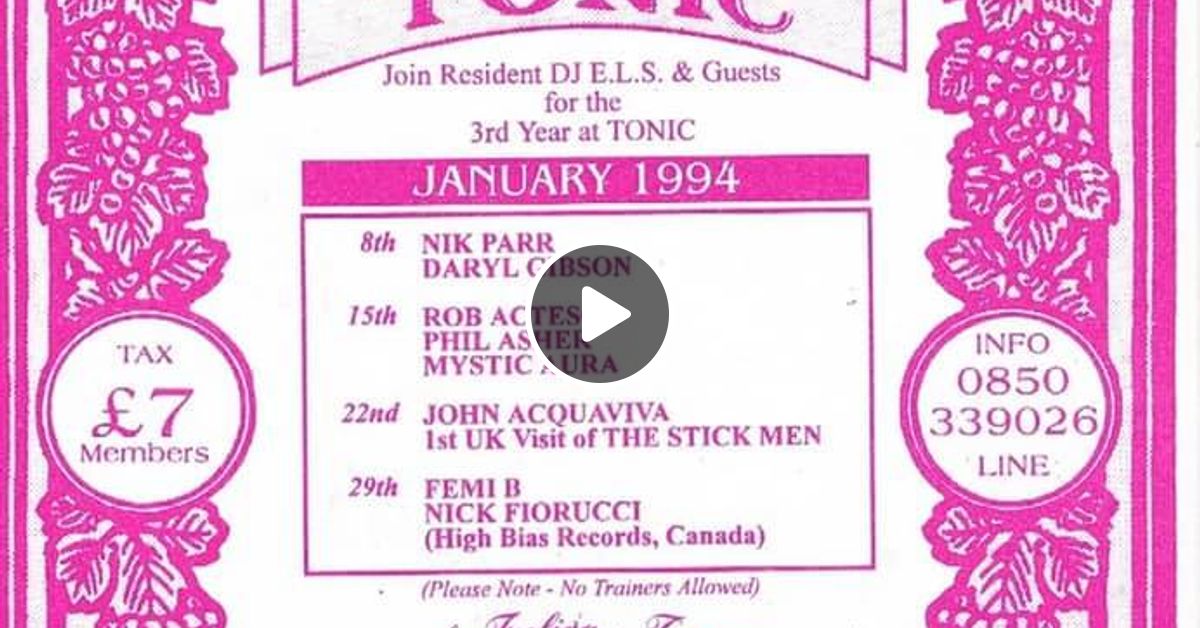 Nick Parr - Memories of Bognor Bank holidays.....a Tonic two step by ...