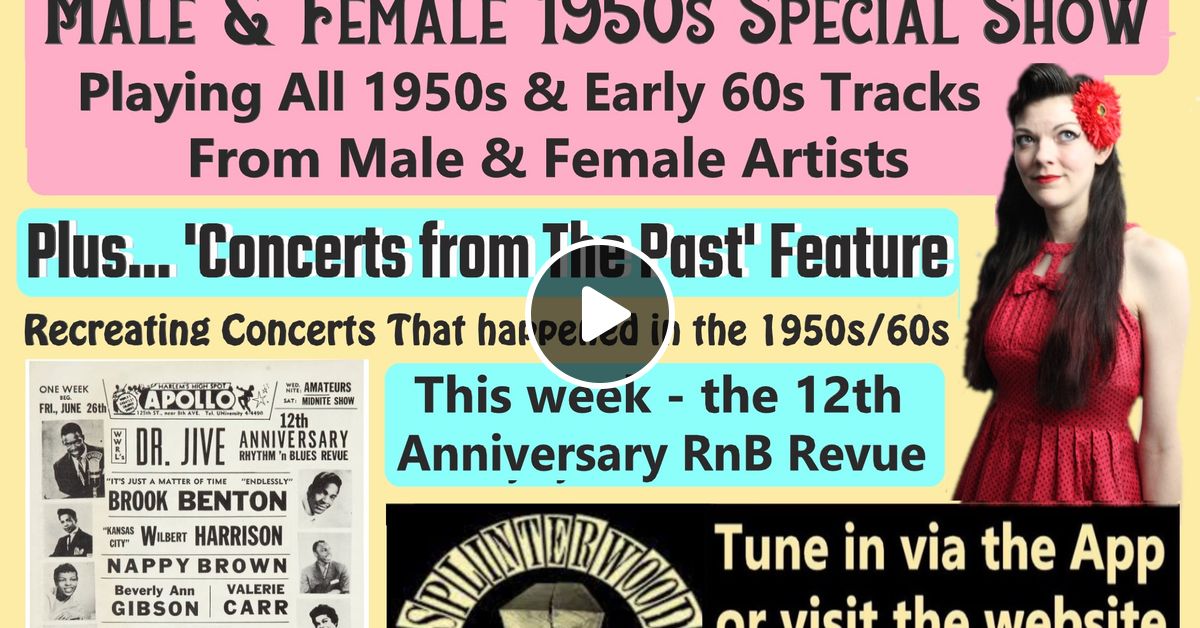 Classic 1950s Show + Record Label of the Week (Swan) & Concerts from ...