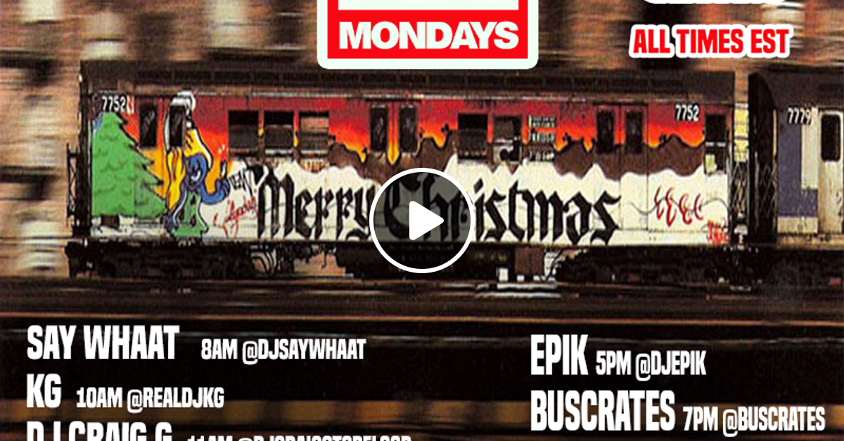 Boom Bap Mondays On Twitch 12 26 22 Classic Boom Bap Hip Hop Old