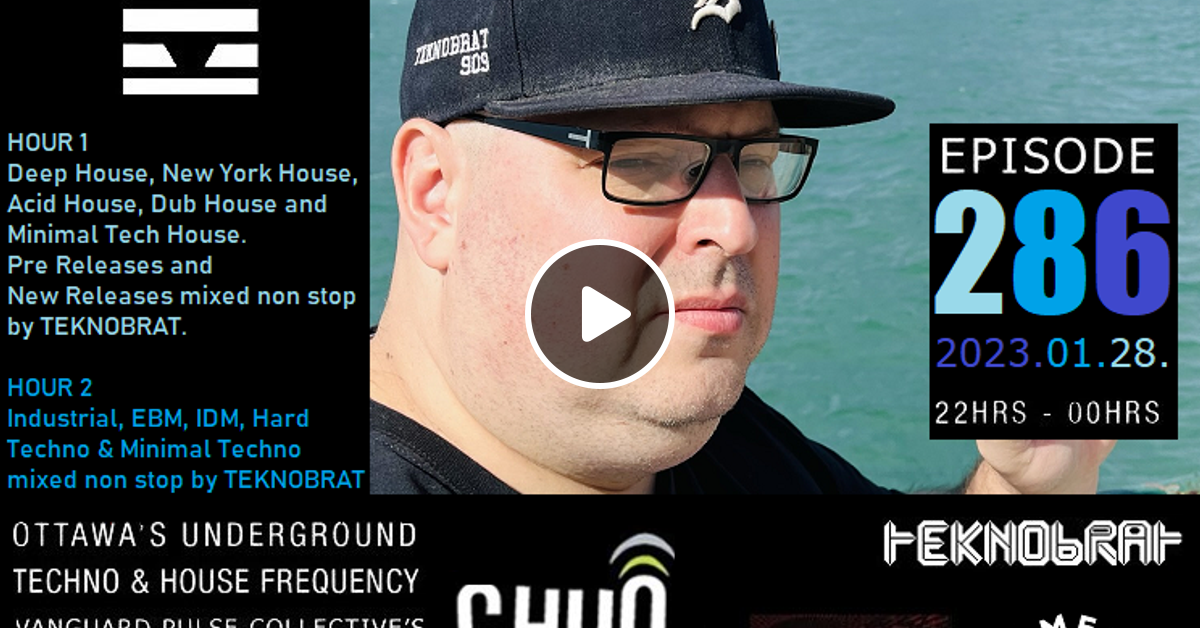 TEKNOBRAT on Episode of Vanguard Pulse Radio - CHUO 89.1 FM + CJUM 101.5 FM - 2023-01-28th by ...