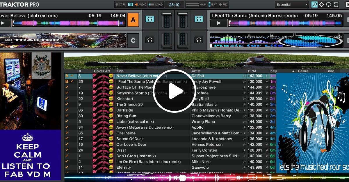 Fab vd M Presents A Trip To The Trance World Tunnel Trance Force 67 ...