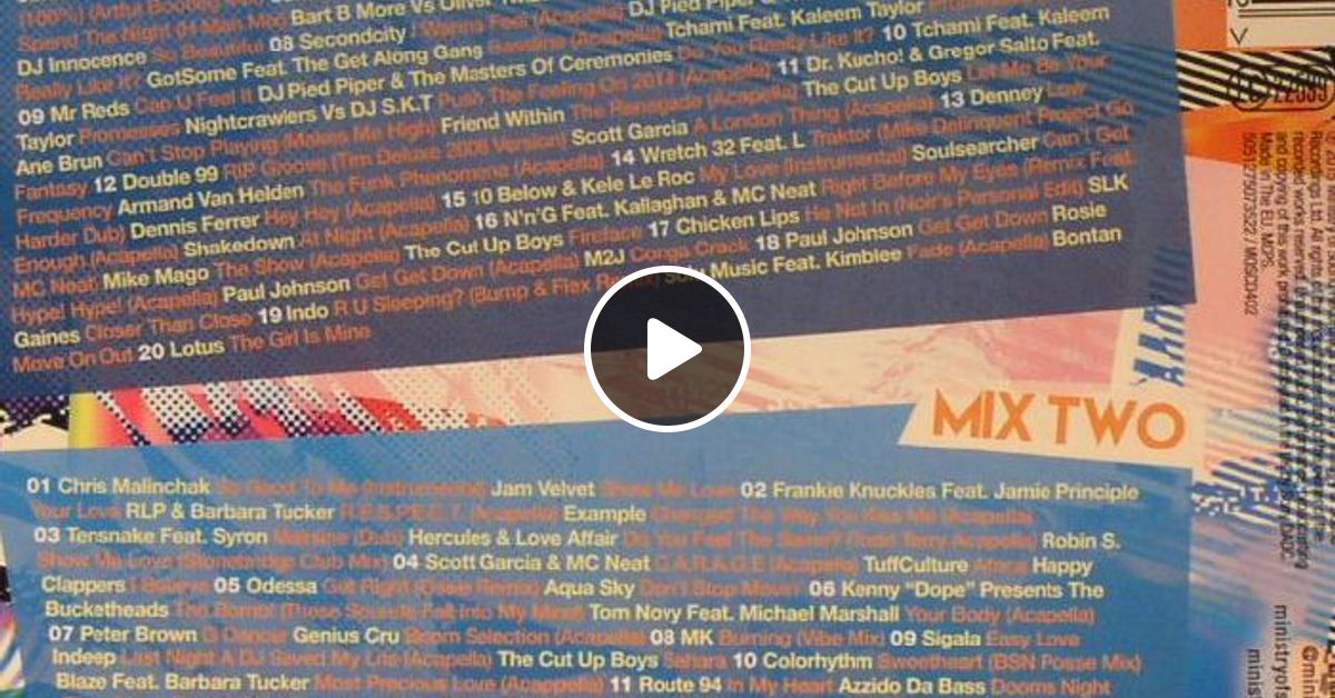 Ministry of Sound - Mash Up Mix 2015 Disc 2 by JPereyra | Mixcloud