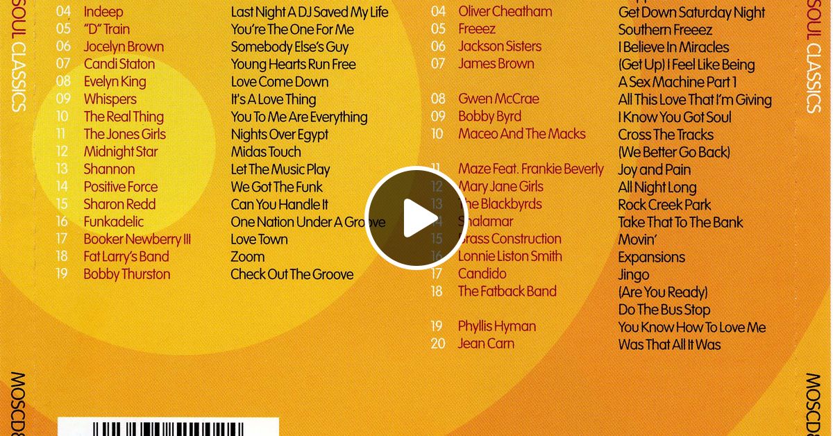 Ministry of Sound - Funk Soul Classics - The Ultimate 80's Soul And ...