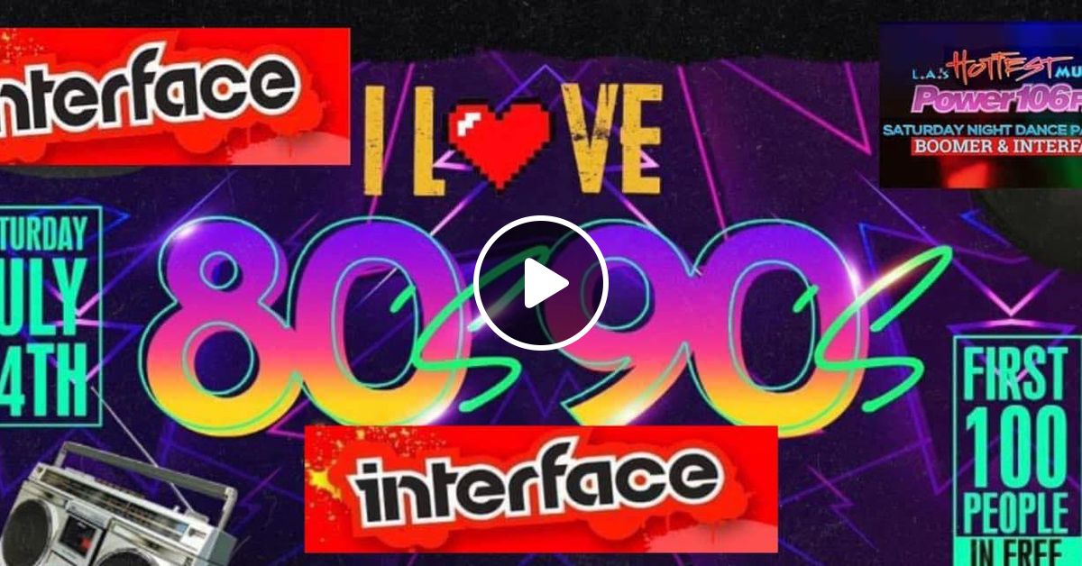 INTERFACE NYC 80S AND 90S POWER MIX INTERFACE GLOBAL MUSIC FT JON ...