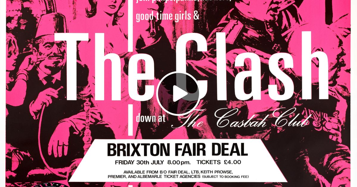 TCRS Presents - THE CLASH - Brixton Fair Deal - 1982 - REEL ONE by ...