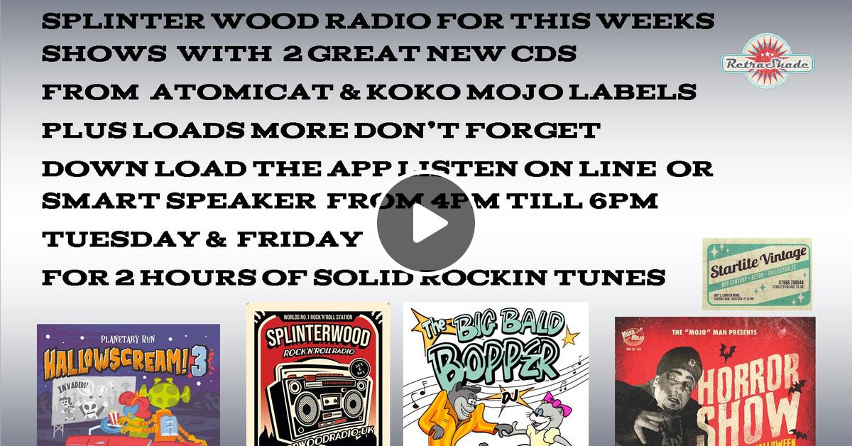 BIG BALD BOPPER SHOW SPLINTER WOOD RADIO 12/8/23 by Dave big bald ...