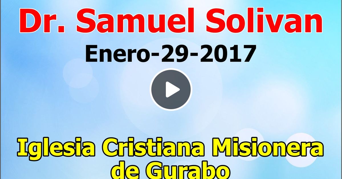 Testimonio Dr. Samuel Solivan by icmgurabo | Mixcloud