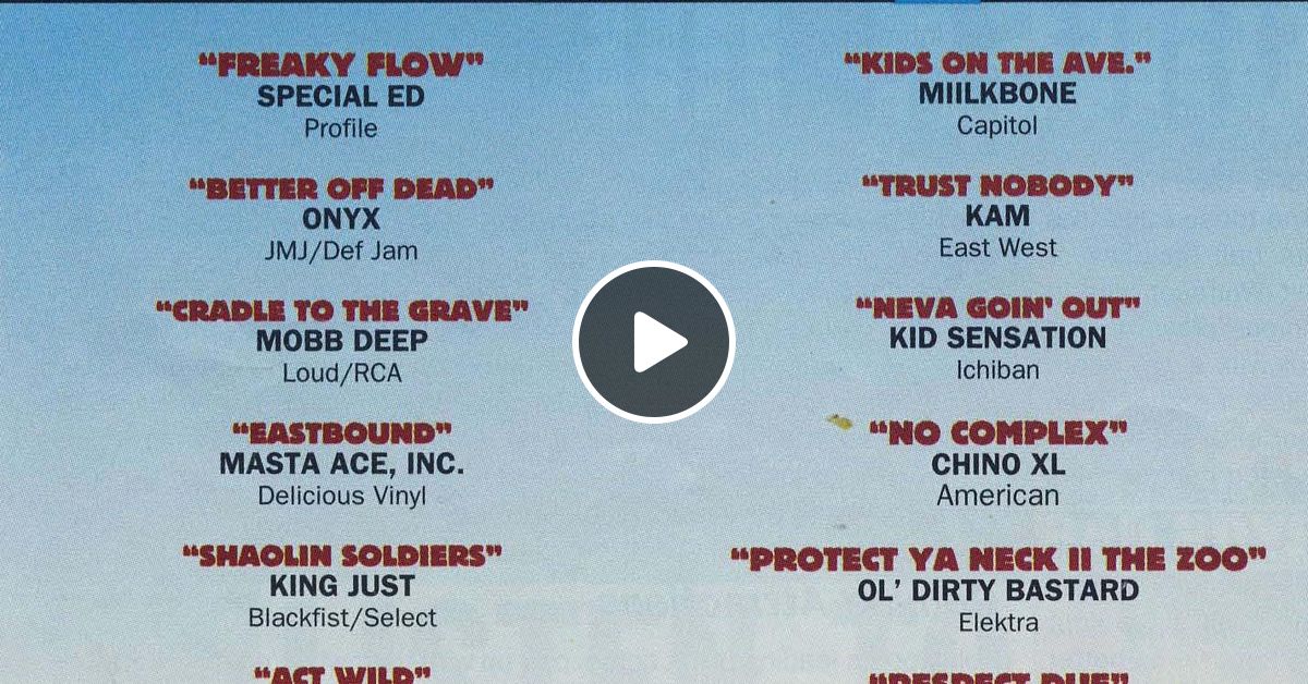 The Source Magazine June 95 Fat Tape (Don't curse) by ReezyRe | Mixcloud