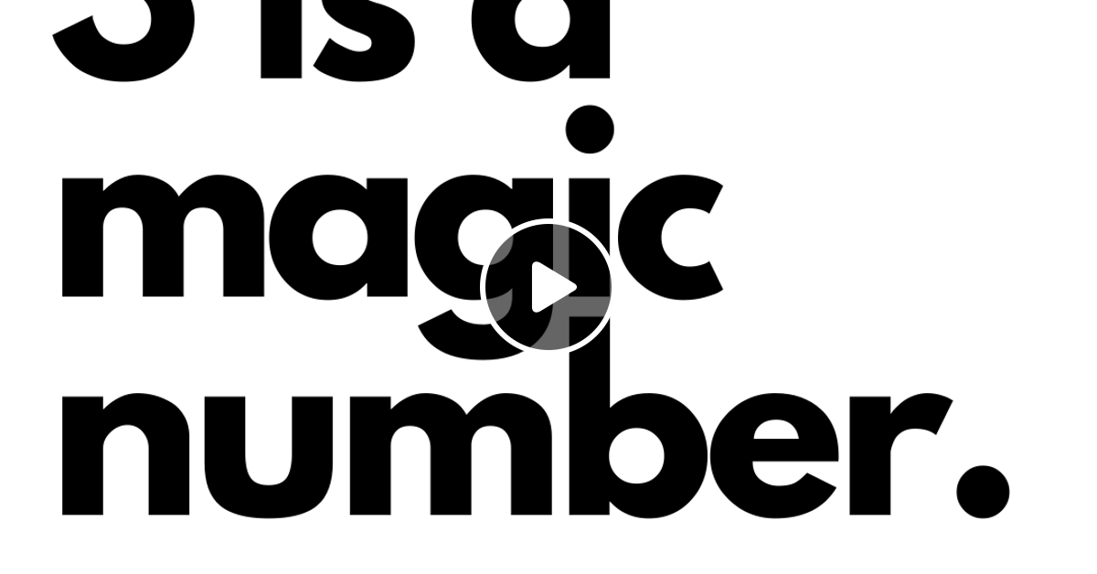 3 is a magic number. Episode 1 by dubbeldee | Mixcloud