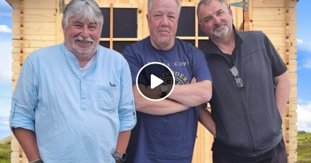 Keith Pengelley, Simon Charlwood and Martin Tolcher - 3 Men In A Shed ...