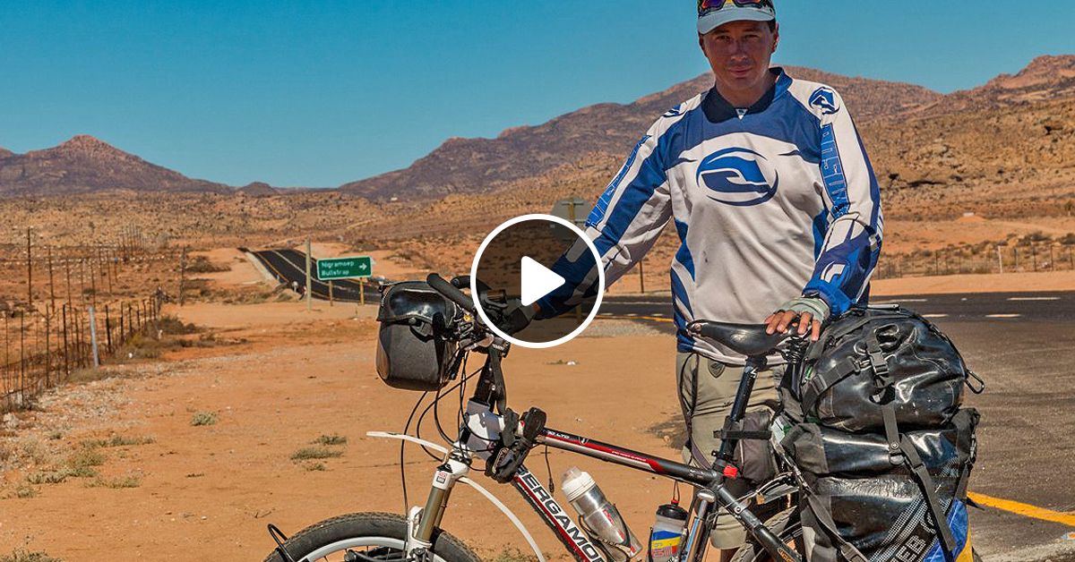 Bogdan Marcu, primul roman care traverseaza Africa cu bicicleta din ...