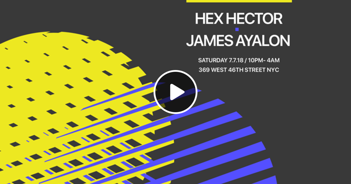 Hex Hector Live @ JUHLA 7/7/18 by Hex Hector | Mixcloud
