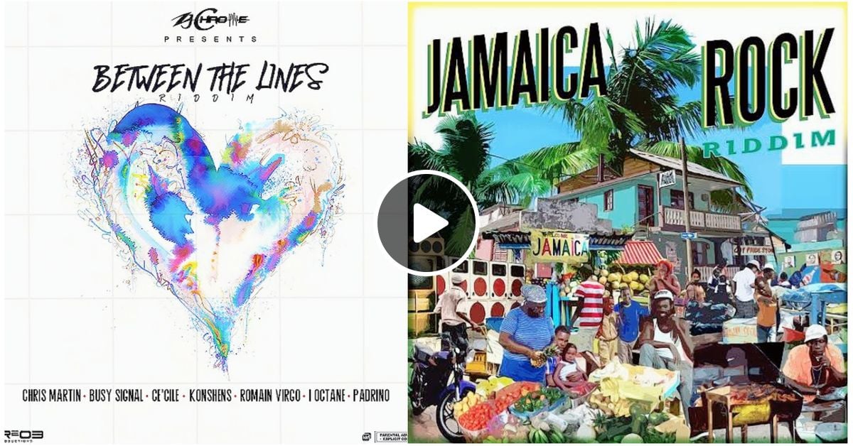 DJ RIZZLA - BETWEEN THE LINES RIDDIM VS JAMAICA ROCK RIDDIM MIX .mp3 by ...
