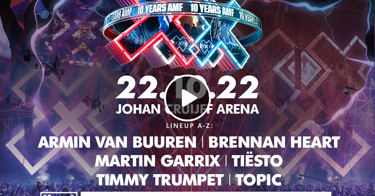 Martin Garrix @ Amsterdam Music Festival, Johan Cruijff ArenA Amsterdam, Netherlands 2022-10-22 ...