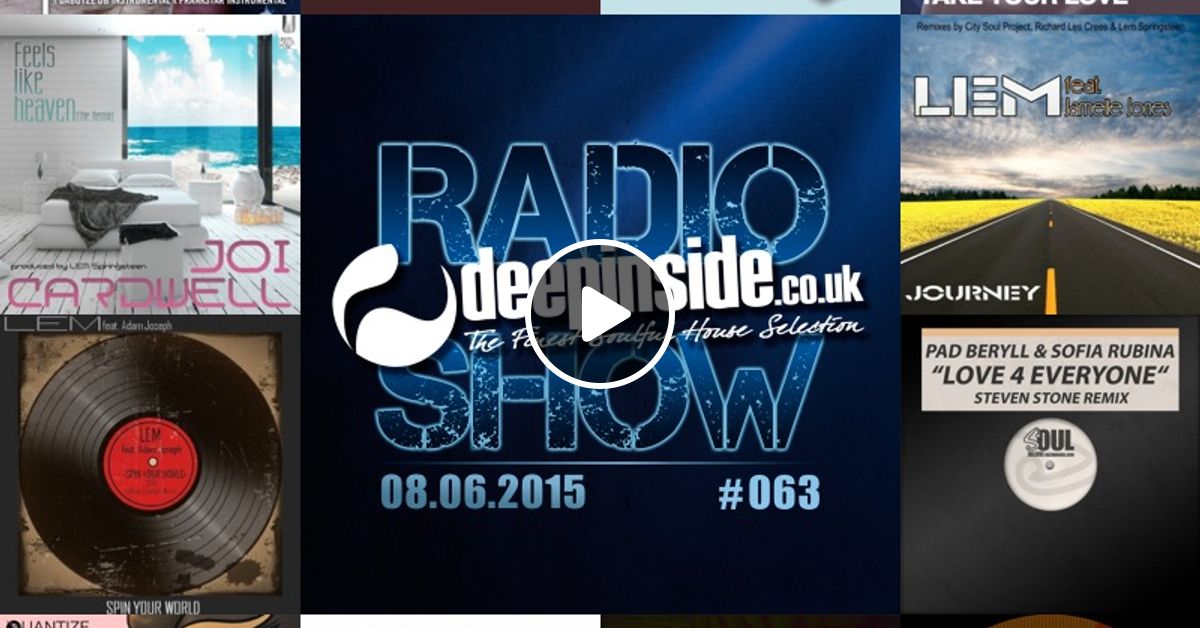 DEEPINSIDE RADIO SHOW 063 (Lem Springsteen Artist of the week) by ...