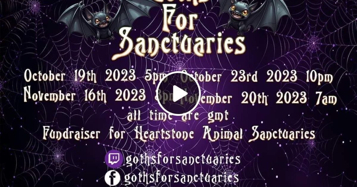 Goths For Sanctuaries Raid Train Fundraiser (Goth/DarkWave/DarkElectro ...