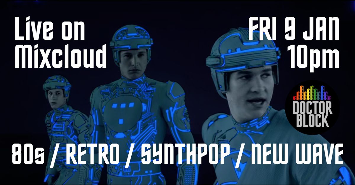 80s // Retro // Doctor Block Friday // 9 Jan // 10pm (UK) // 5pm (ET ...
