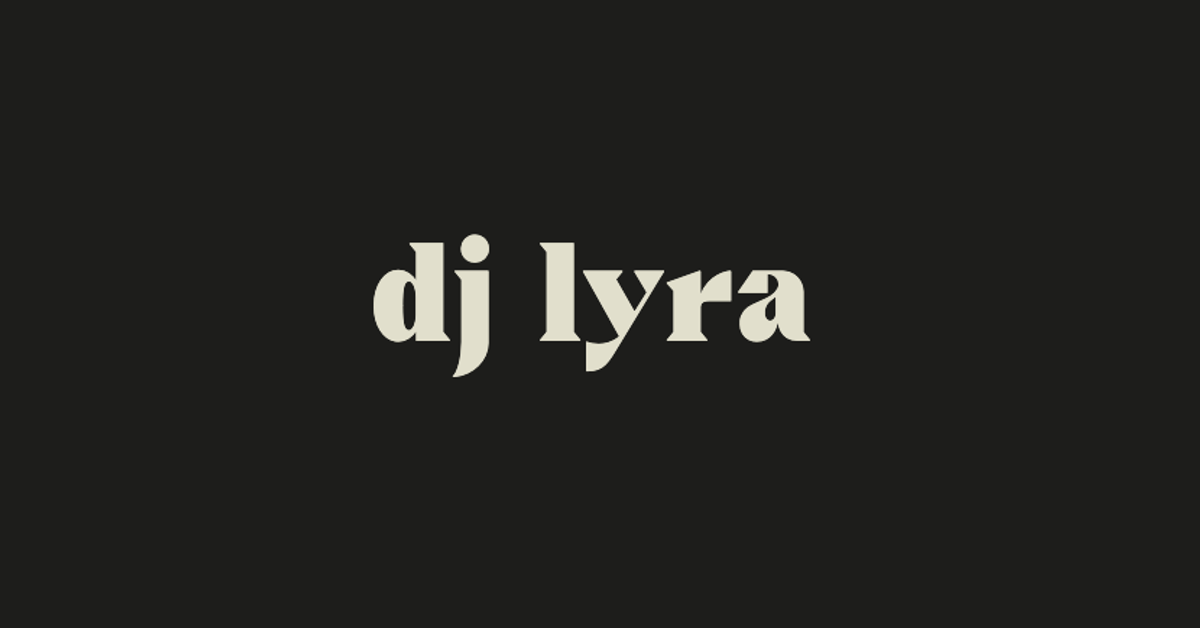 DJ LYRA | Mixcloud