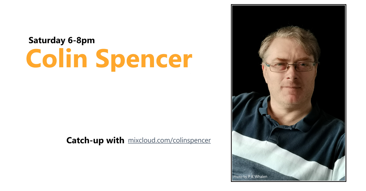 Colin Spencer @ColinsCuts | Mixcloud