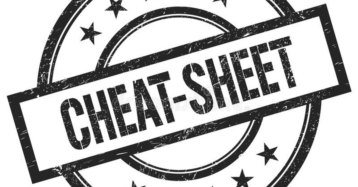 Cheatsheet Mixcloud 
