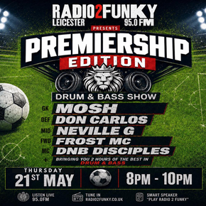 RADIO 2 FUNKY 95FM - DJ MOSH - DON CORLOS - NEVILLE G - DNB DESCIPLES ...