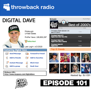 Throwback Radio #101 - Digital Dave (2000's Throwback Mix) by DJ ...