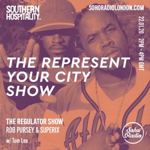 The Regulator Show - 'The Represent Your City Show' - Rob Pursey ...