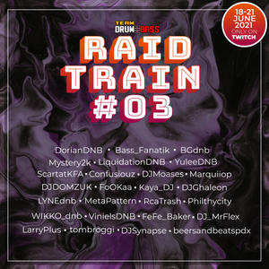 Twitch Stream - Team DnB Raid Train #03 All-in Set by marquii | Mixcloud