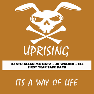 UPRISING FIRST YEAR TAPE PACK DJ STU ALLAN MC NATZ - JD WALKER - ELL by ...