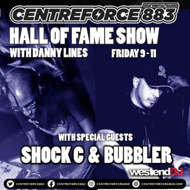 Shock C & Bubbler Hall Of Fame Show Danny Lines - 883 Centreforce DAB+ Radio - 14 - 06 - 2024 ...