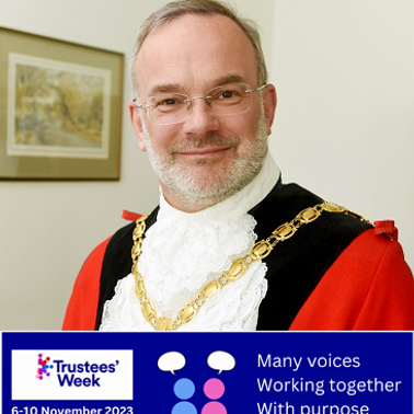 Trustee Week 2023 Mayor of Dacorum William Allen talking about ...