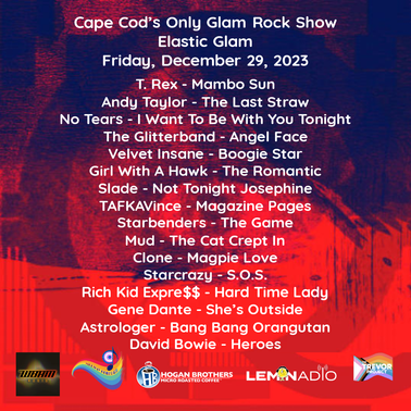 Elastic Glam Radio December 29th 2023 by Medway Pride Radio | Mixcloud